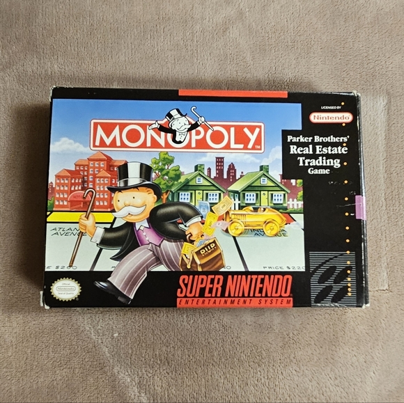 Nintendo | Video Games & Consoles | 992 Monopoly For Super Nintendo ...